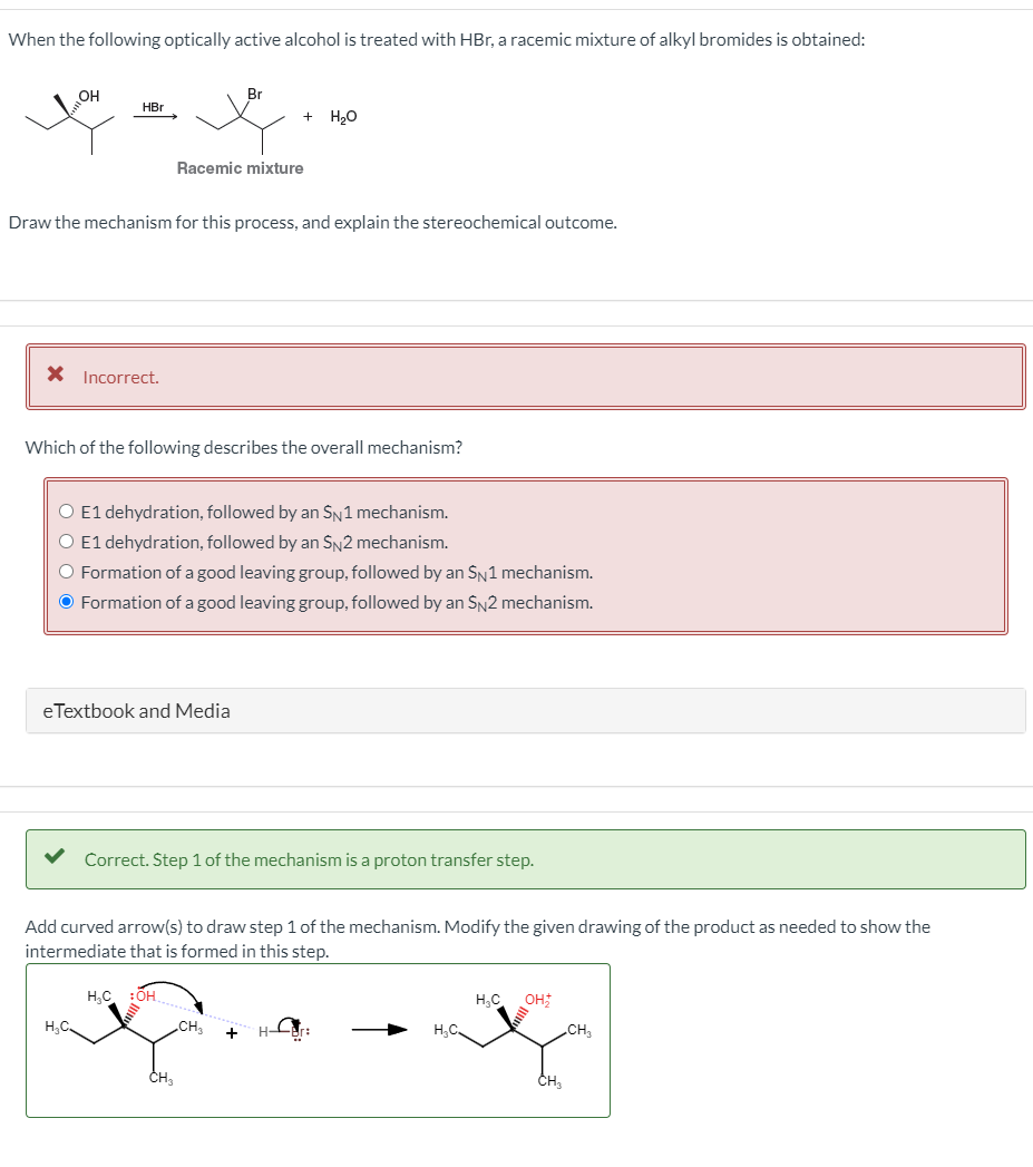 Solved When the following optically active alcohol is | Chegg.com