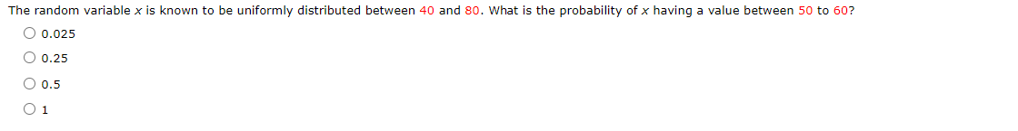 Solved The random variable x is known to be uniformly | Chegg.com