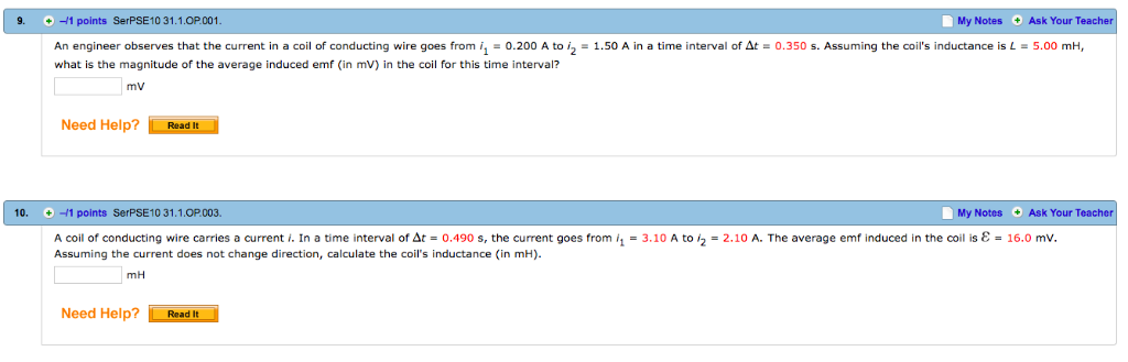 Solved My Notes Ask Your Teacher 9 ÷ 1 Points Serpse10