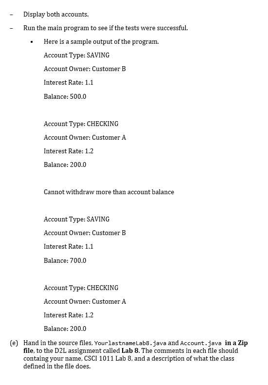 Solved |csci 1011 - Lab 8 Learning Outcomes Required Reading | Chegg.com