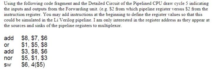 Solved Using the following code fragment and the Detailed | Chegg.com