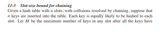 Solved Problem 2 - This is problem 11-3 in the CLRS textbook | Chegg.com