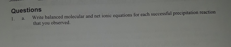 Solved 1. Testing the solubility rules NaBr Na2SO4 NaOH | Chegg.com