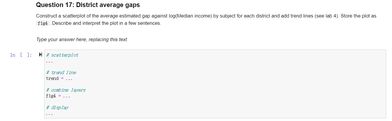Question 3: Sample sizesHow many observational units | Chegg.com