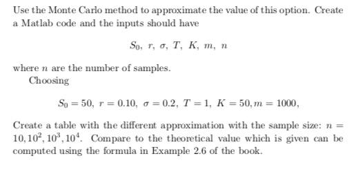 Solved Consider a lookback call option which has payoff | Chegg.com