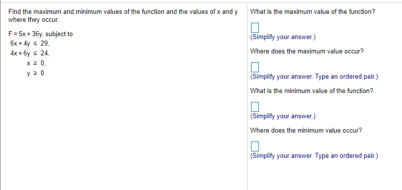 Solved What Is The Maximum Value Of The Function Find The