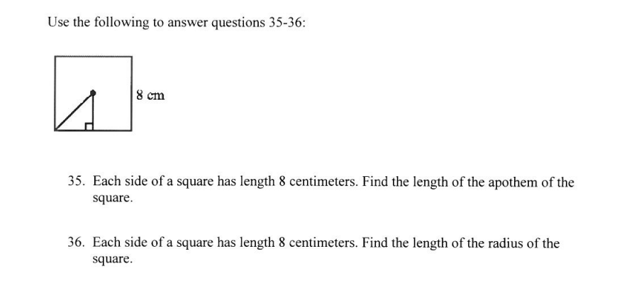 Solved Use the following to answer questions 35−36 : 35. | Chegg.com