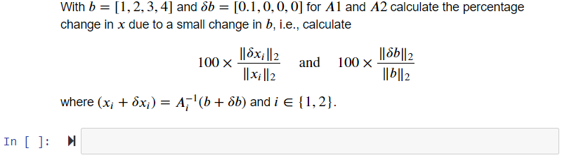 Solved H A1 = np. array | Chegg.com Solved H A1 = np. array | Chegg.com