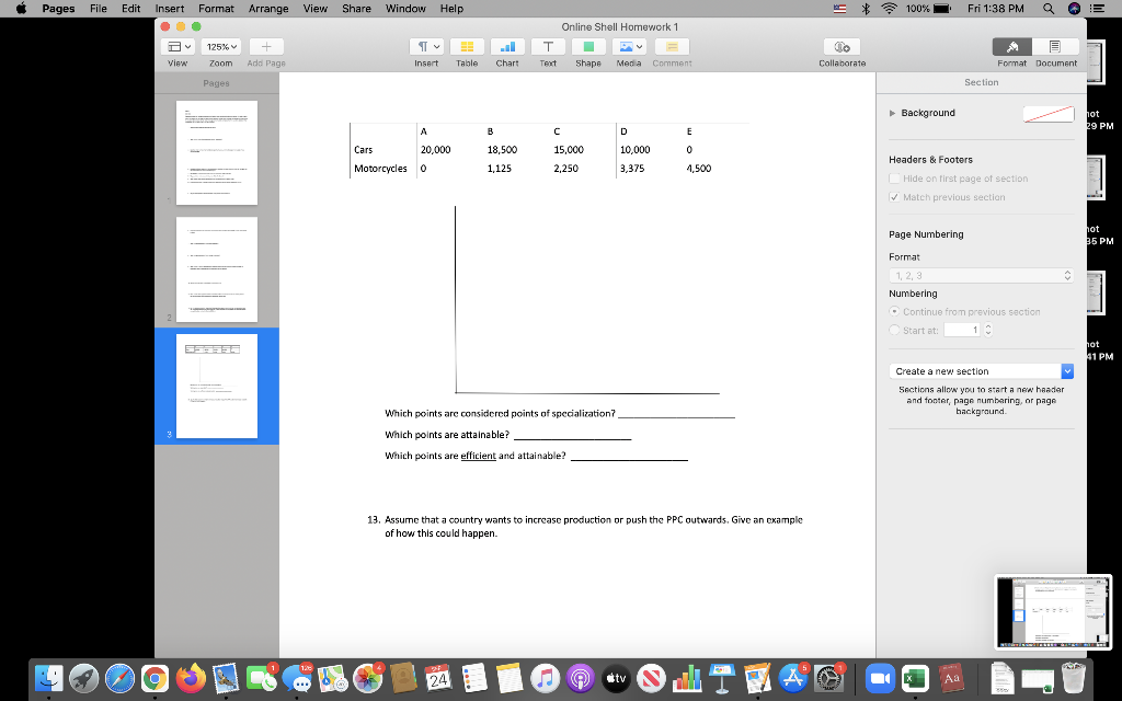 Solved Pages File Edit Insert Format Arrange View Share | Chegg.com