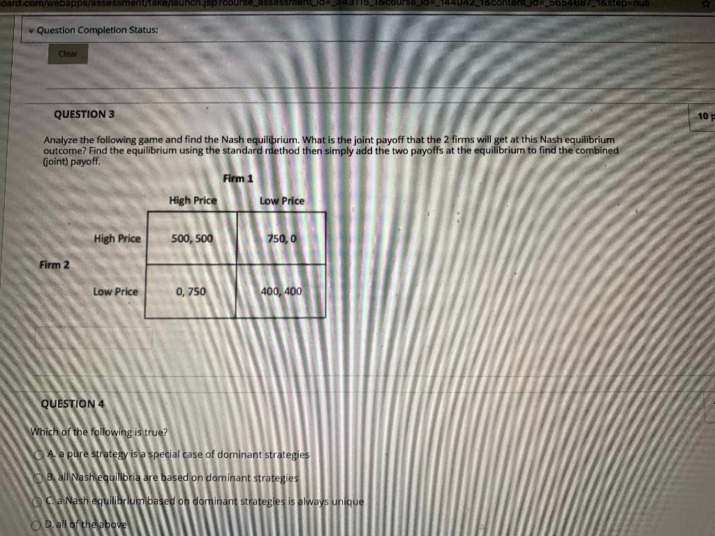Solved pps/asses: &step=null Question Completion Status: | Chegg.com