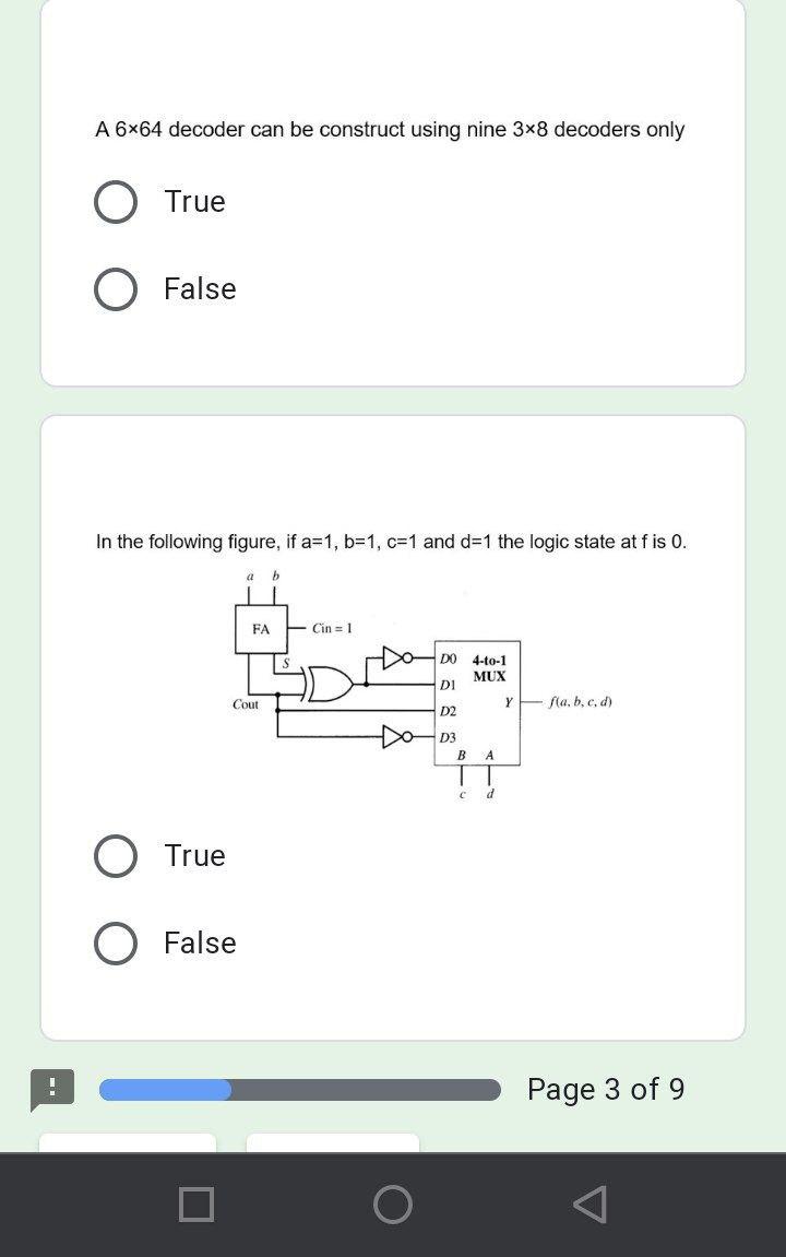 Solved A6x64 decoder can be construct using nine 3x8 | Chegg.com