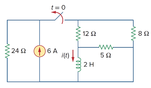 Solved First-Order RC and RL CircuitsIf the switch in the | Chegg.com