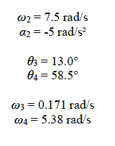 Solved Shown below is a four-bar linkage in conventional | Chegg.com