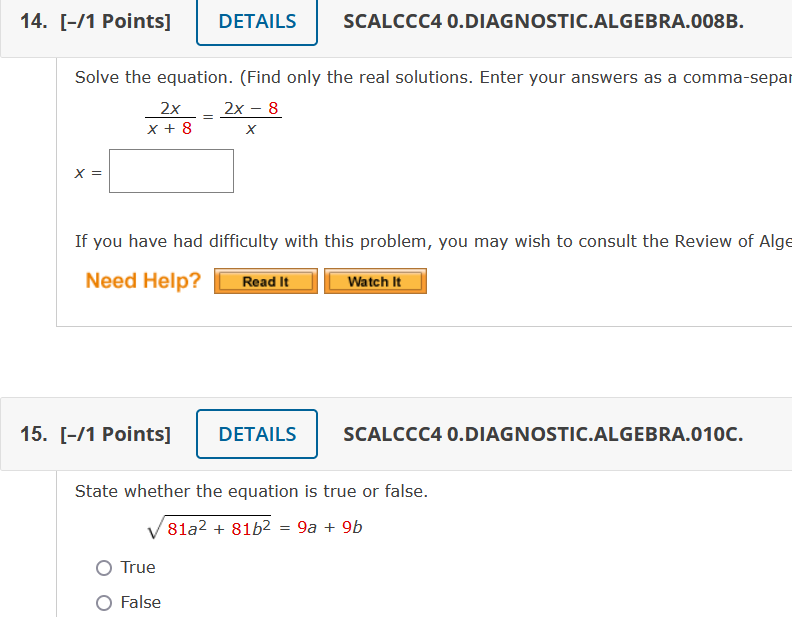 Solved [-/1 Points] SCALCCC4 | Chegg.com