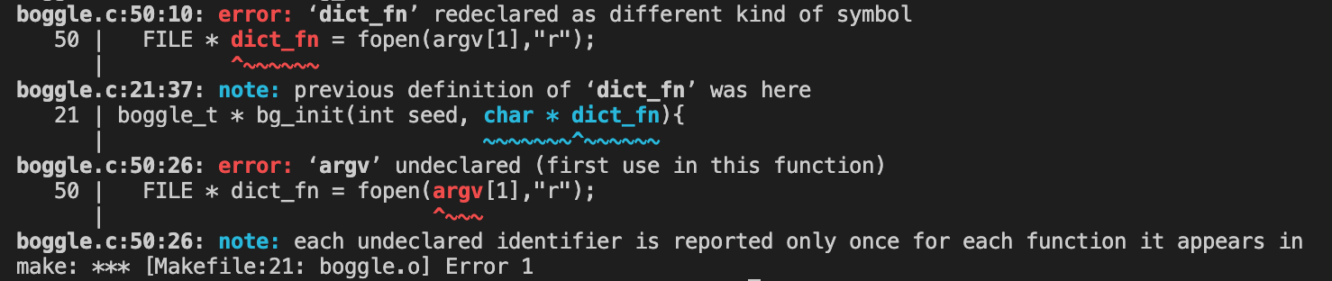 Solved //initialize a boggle instance (do not edit until | Chegg.com