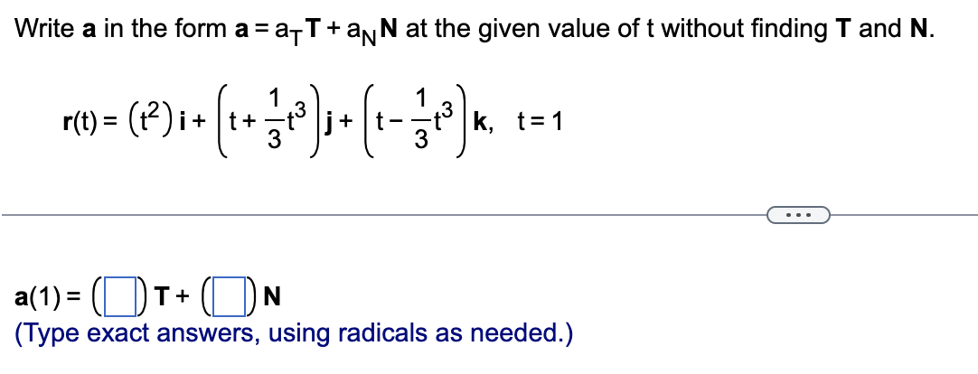 [solved] Write Mathbf{a} In The Form Mathbf{a}