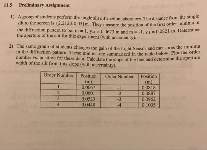 Solved 11.5 Preliminary Assignment A group of students | Chegg.com