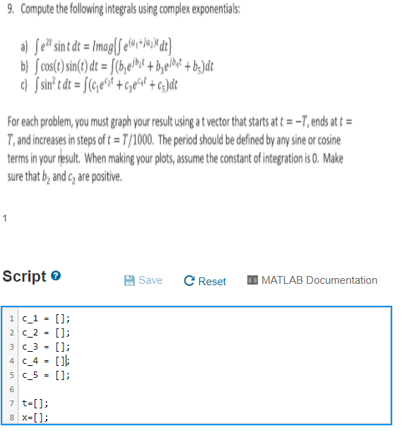 Solved 9. Compute the following integrals using complex | Chegg.com