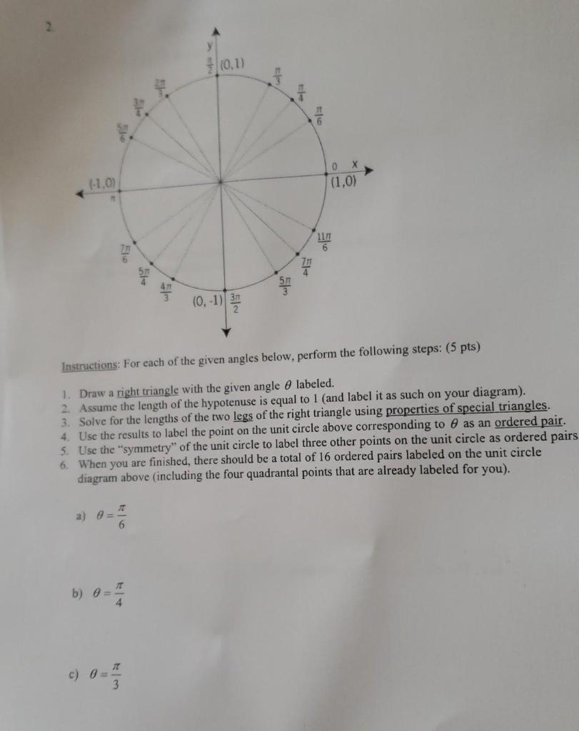 Solved (0,1) 0 x (1,0) 1-1.0) 11л ELE 포 (0, -1) LEN | Chegg.com