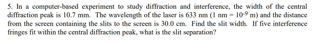 Solved 5. In a computer-based experiment to study | Chegg.com