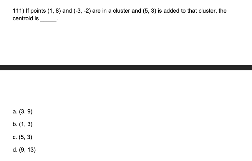 Solved 109) The following dataset is calledsample_cars. What | Chegg.com