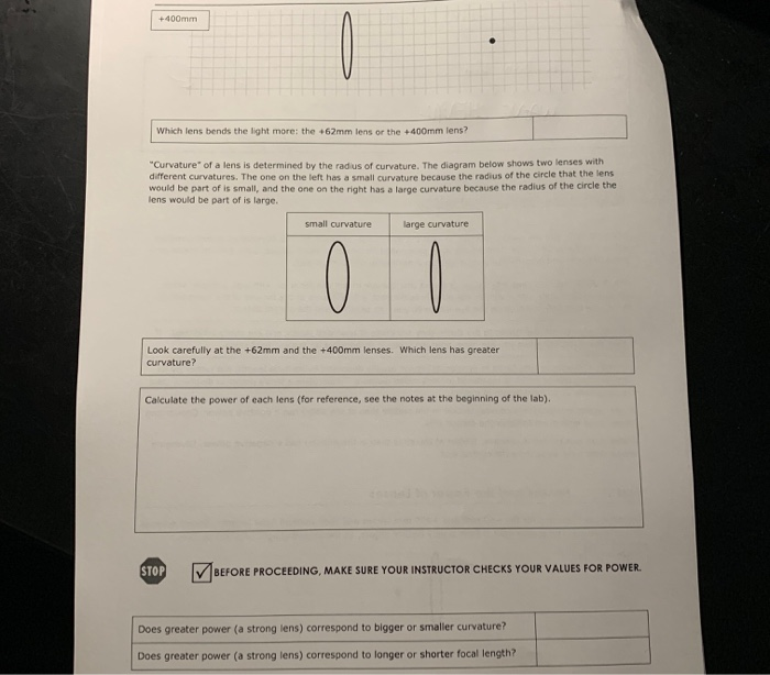 Solved NEAR OBJECT: You will need a near object that the eye | Chegg.com