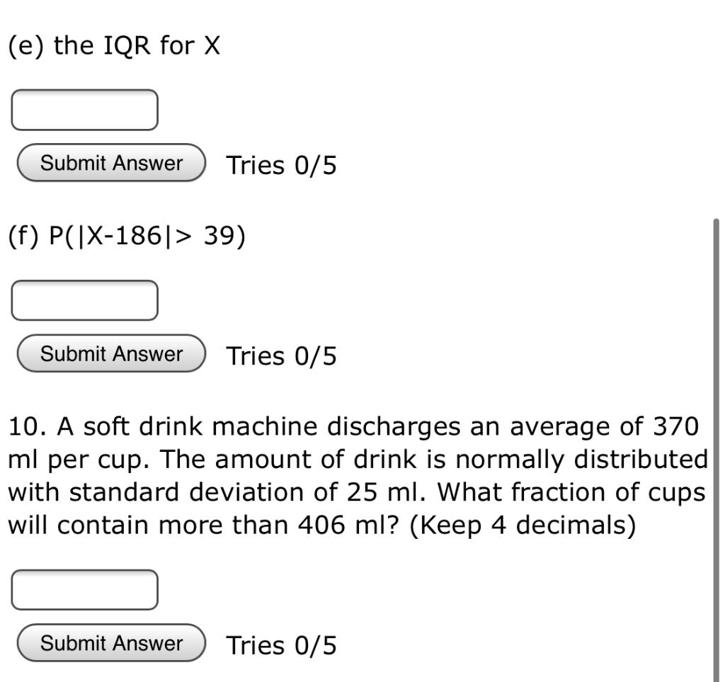 Solved 7. Find IQR for the standard normal distribution. | Chegg.com