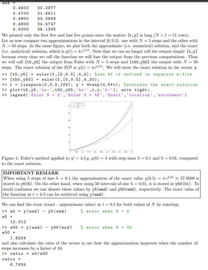 LAB 3 - Your Name - MAT 275 Exercise 1 Read the | Chegg.com