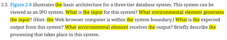 Solved 5 Figure 2.8 illustrates the basic architecture for a | Chegg.com