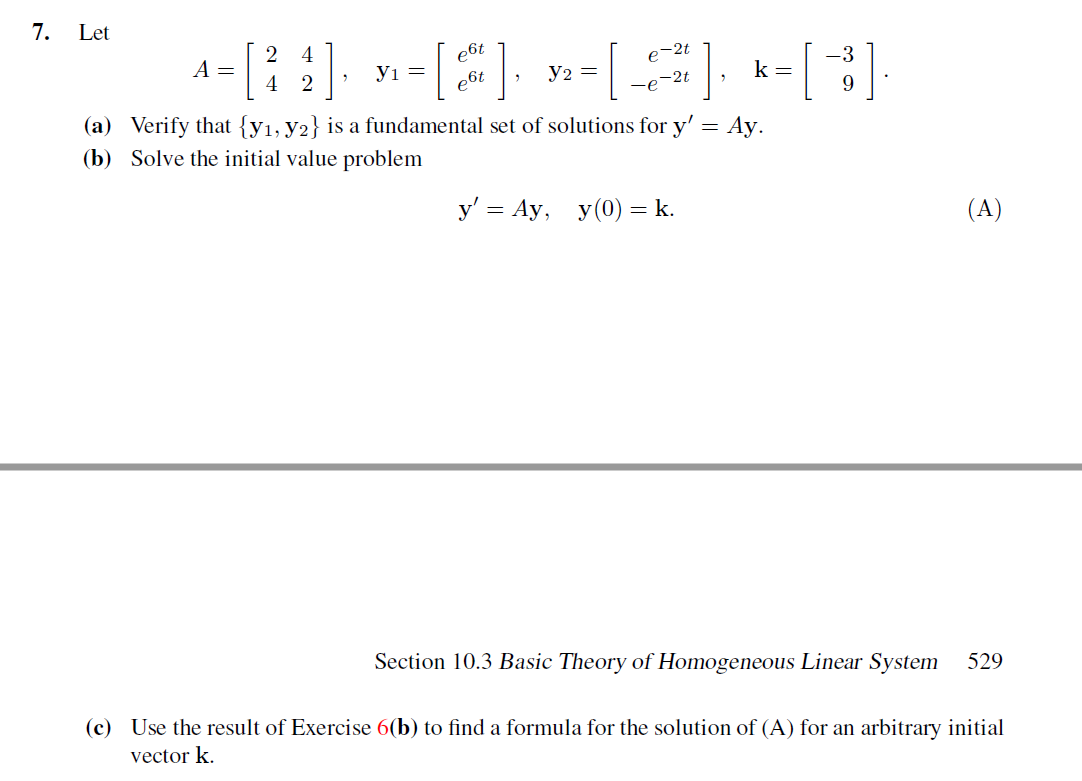 Solved About Linear differential equation I can solve both | Chegg.com