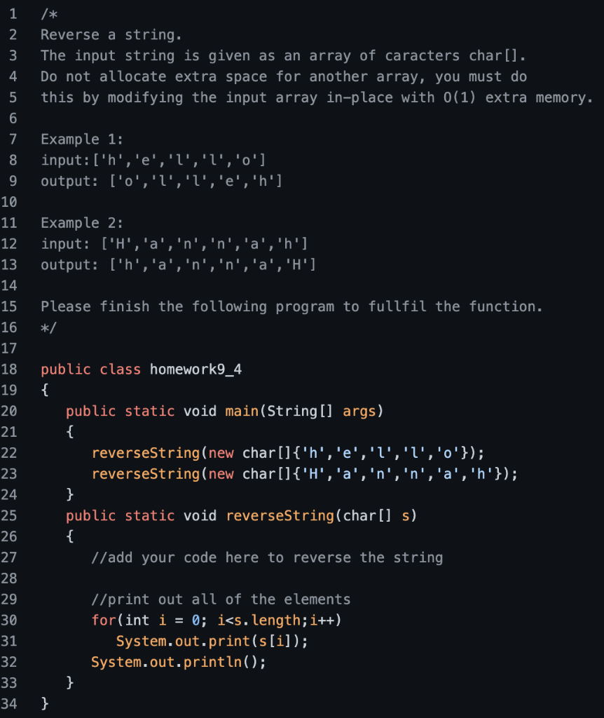 Solved Please Write this code in java correctly and "please | Chegg.com