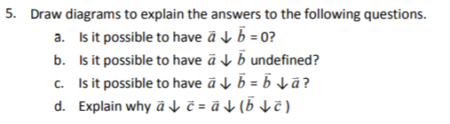 Solved 5. Draw diagrams to explain the answers to the | Chegg.com