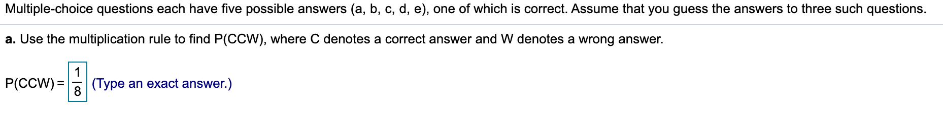 Solved Multiple-choice questions each have five possible | Chegg.com