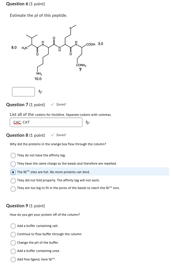 Solved Please answer questions 6, 8 & 9 and explain how you | Chegg.com
