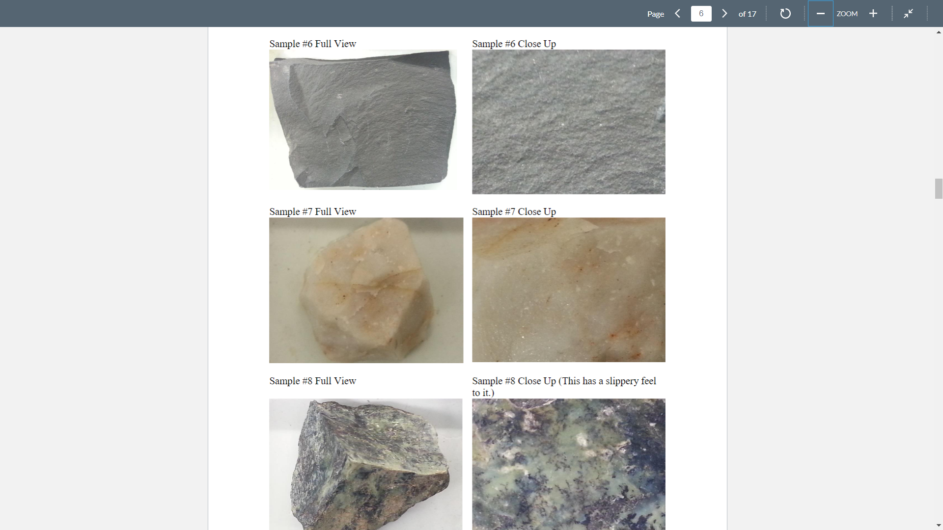Solved shale. Gneiss actually has two protoliths, as seen in | Chegg.com