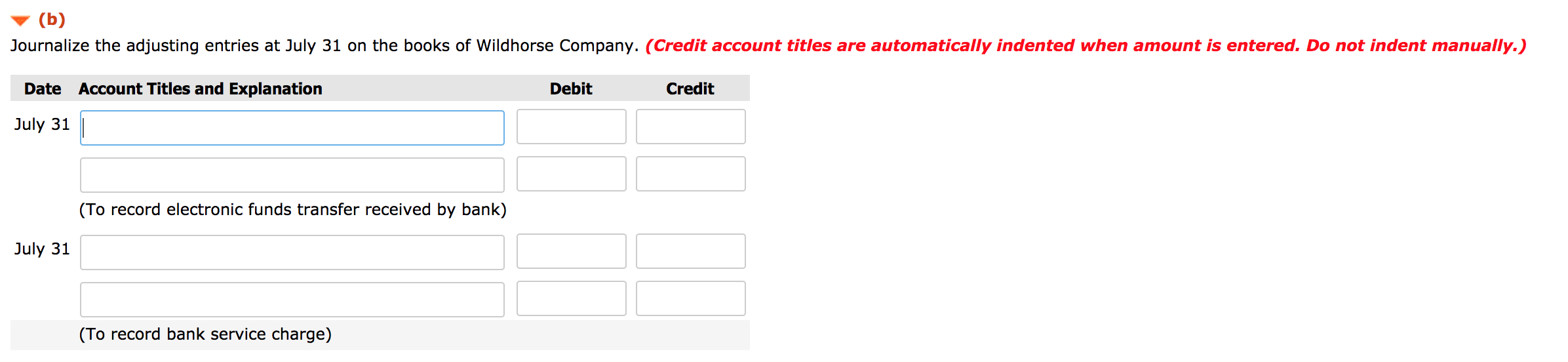 Solved Exercise 7-8 (Part Level Submission) The following | Chegg.com