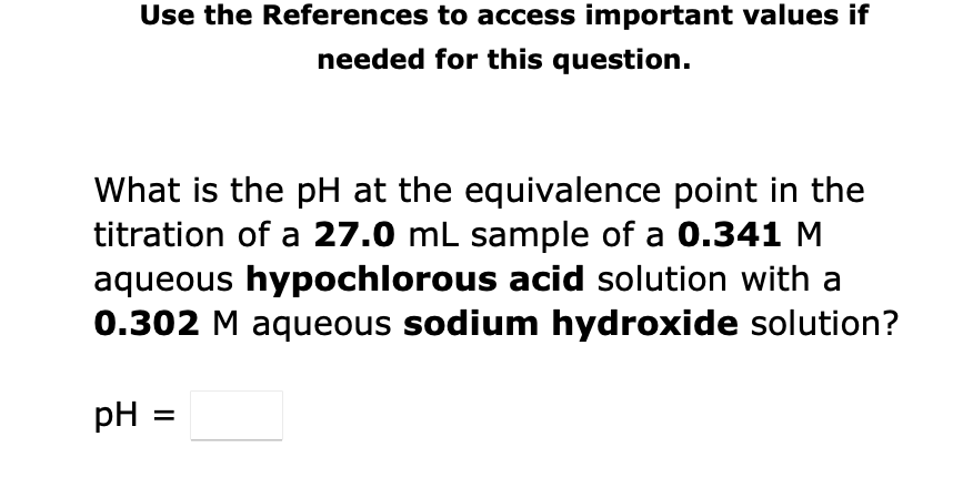 Solved Use the References to access important values if | Chegg.com