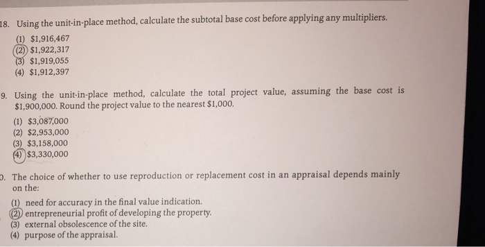 Solved THE NEXT TWO (2) QUESTIONS ARE BASED ON THE FOLLOWING | Chegg.com