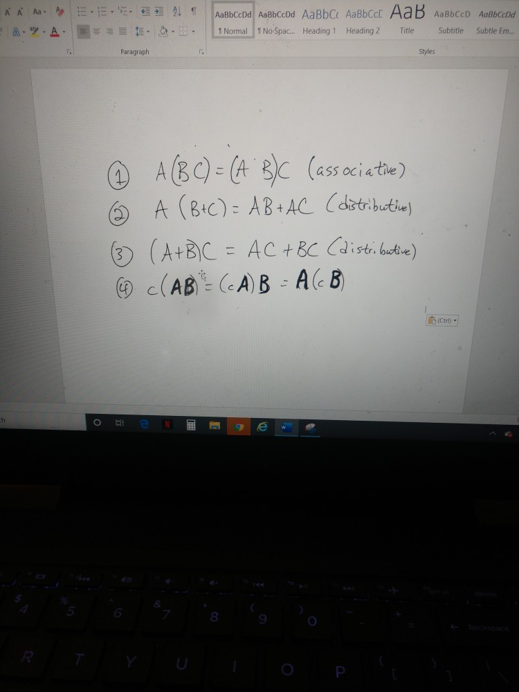 Solved A E 1 21 A A A Ay A . AaBbCcDd AaBbCcDd AaBb C AaBbcc | Chegg.com