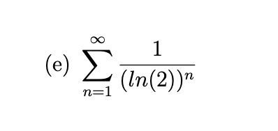Solved Determine the convergence behavior of the following | Chegg.com