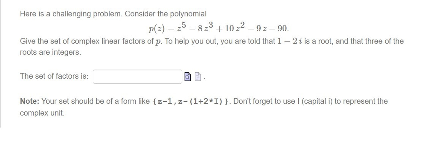 Solved Here is a challenging problem. Consider the | Chegg.com