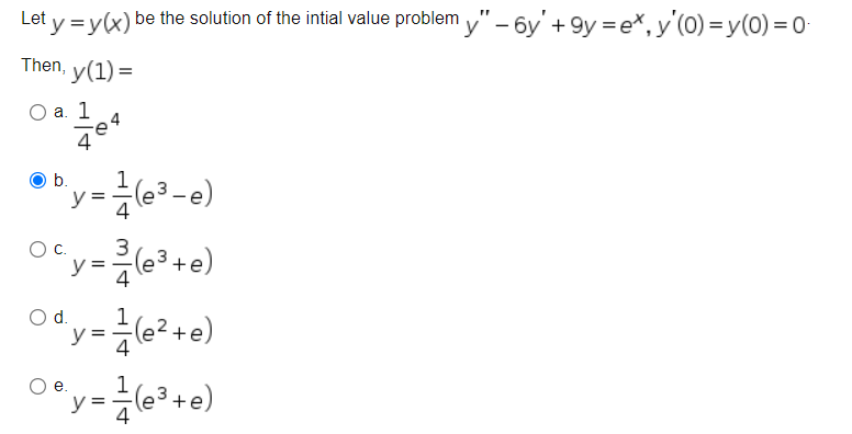 Solved Let y=y(x) be the solution of the intial value | Chegg.com Solved Let y=y(x) be the solution of the intial value | Chegg.com