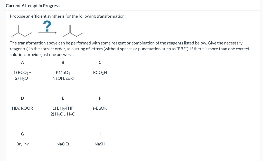 Solved Current Attempt in Progress Propose an efficient | Chegg.com