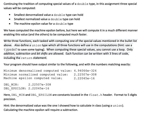 Solved Continuing the tradition of computing special values | Chegg.com