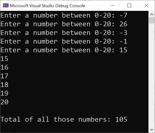 Solved Write a program that asks the user to enter a | Chegg.com
