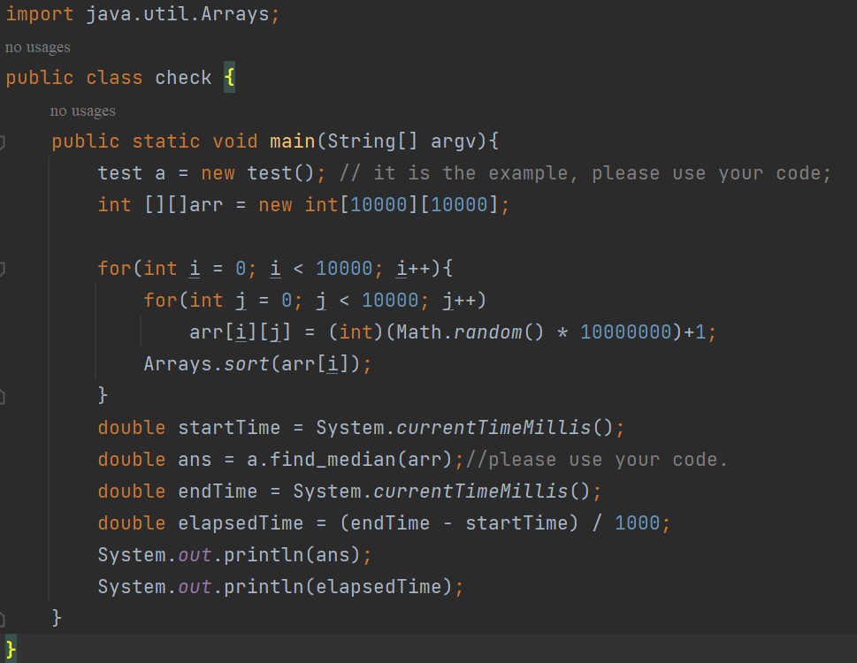 Solved Java Algorithms How Can I Find The Median Of M