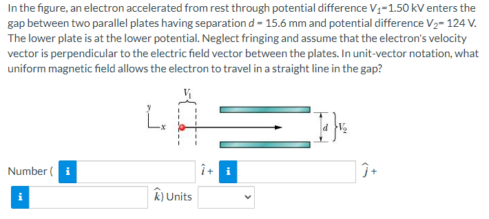 [solved] In The Figure An Electron Accelerated From Rest