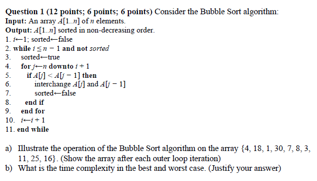 Question 1 (12 points; 6 points; 6 points) Consider | Chegg.com Question 1 (12 points; 6 points; 6 points) Consider | Chegg.com