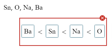 arrange in order of increasing electron affinity. | Chegg.com
