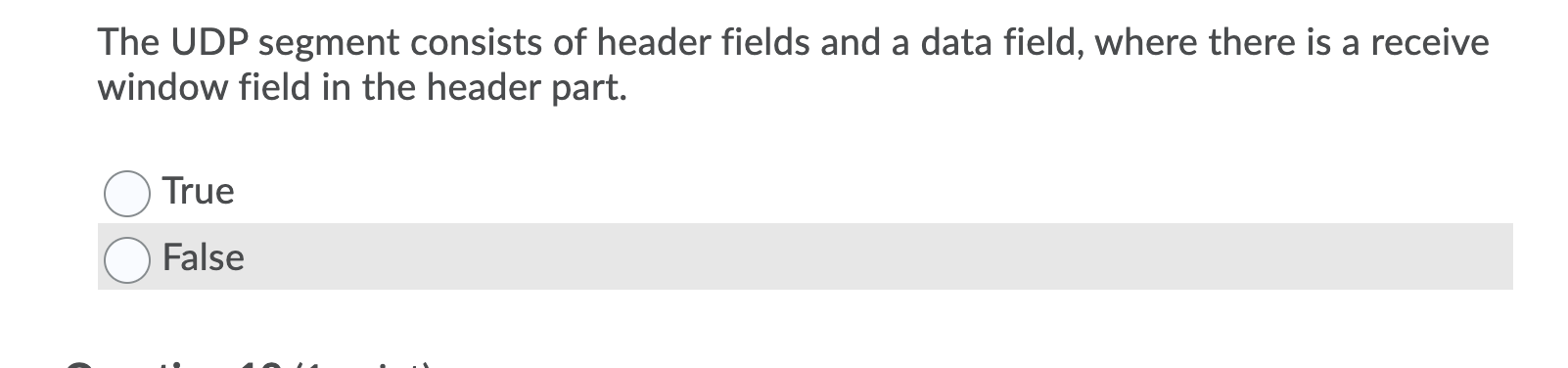 Solved The UDP segment consists of header fields and a data | Chegg.com